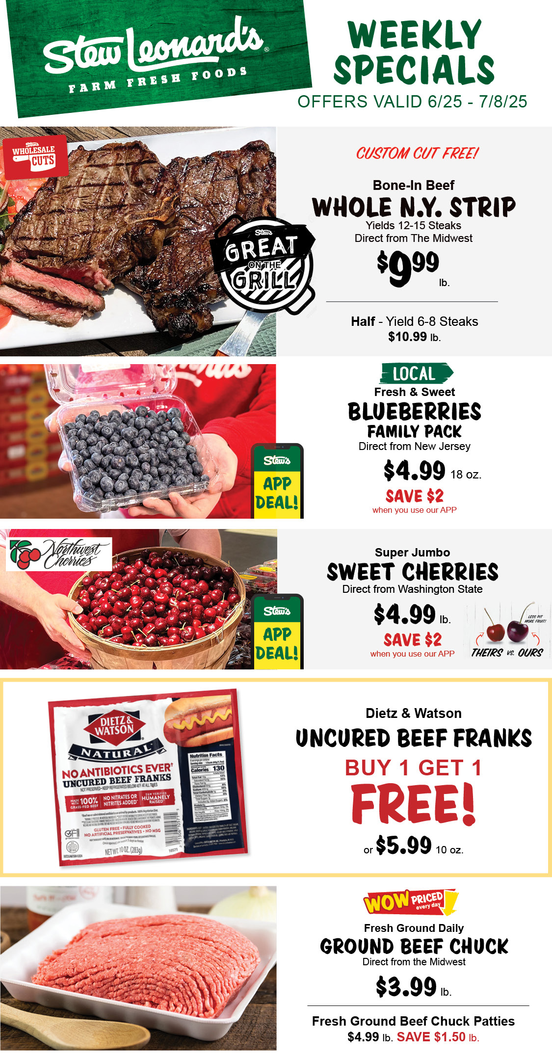 Stews Flyer - Stew Leonards